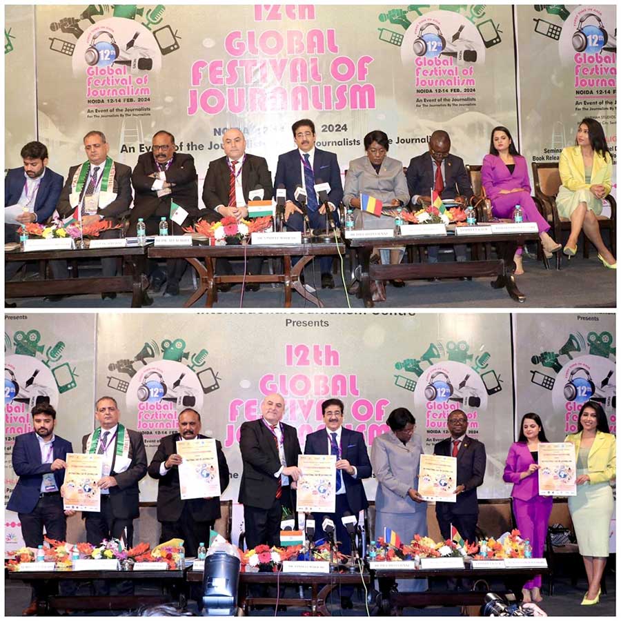 12th Edition of Global Festival of Journalism Noida Inaugurated with ...
