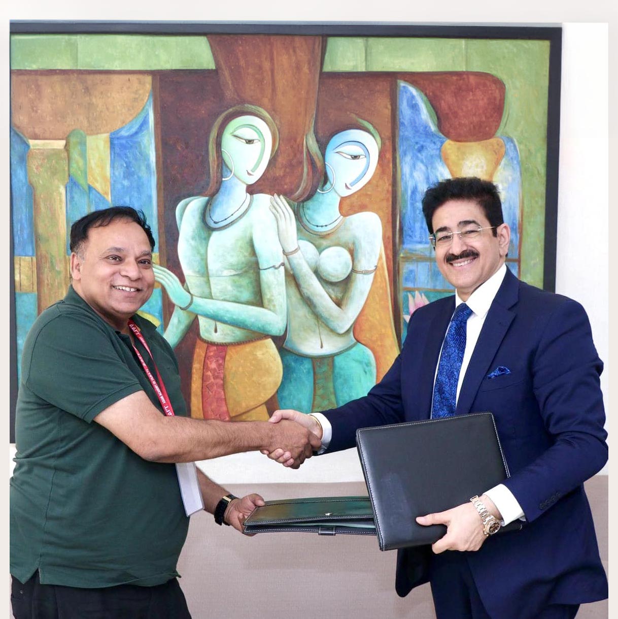 MOU Signed Between Moon OTT Channel and AAFT to Promote Cinema and Short Films - Sandeep Marwah