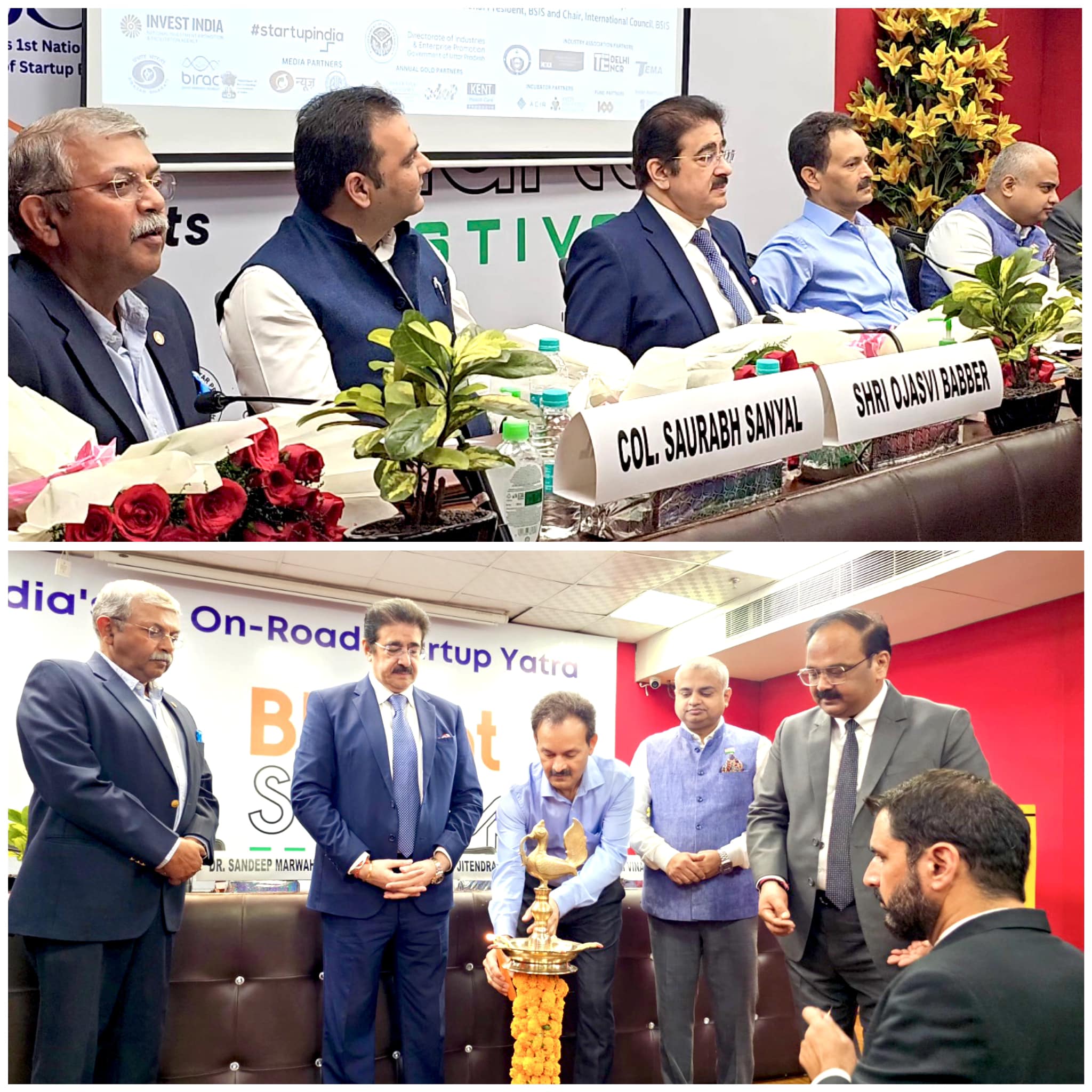 BSIS and ASB Conduct Powerful Seminar on Startups in Noida - Sandeep Marwah