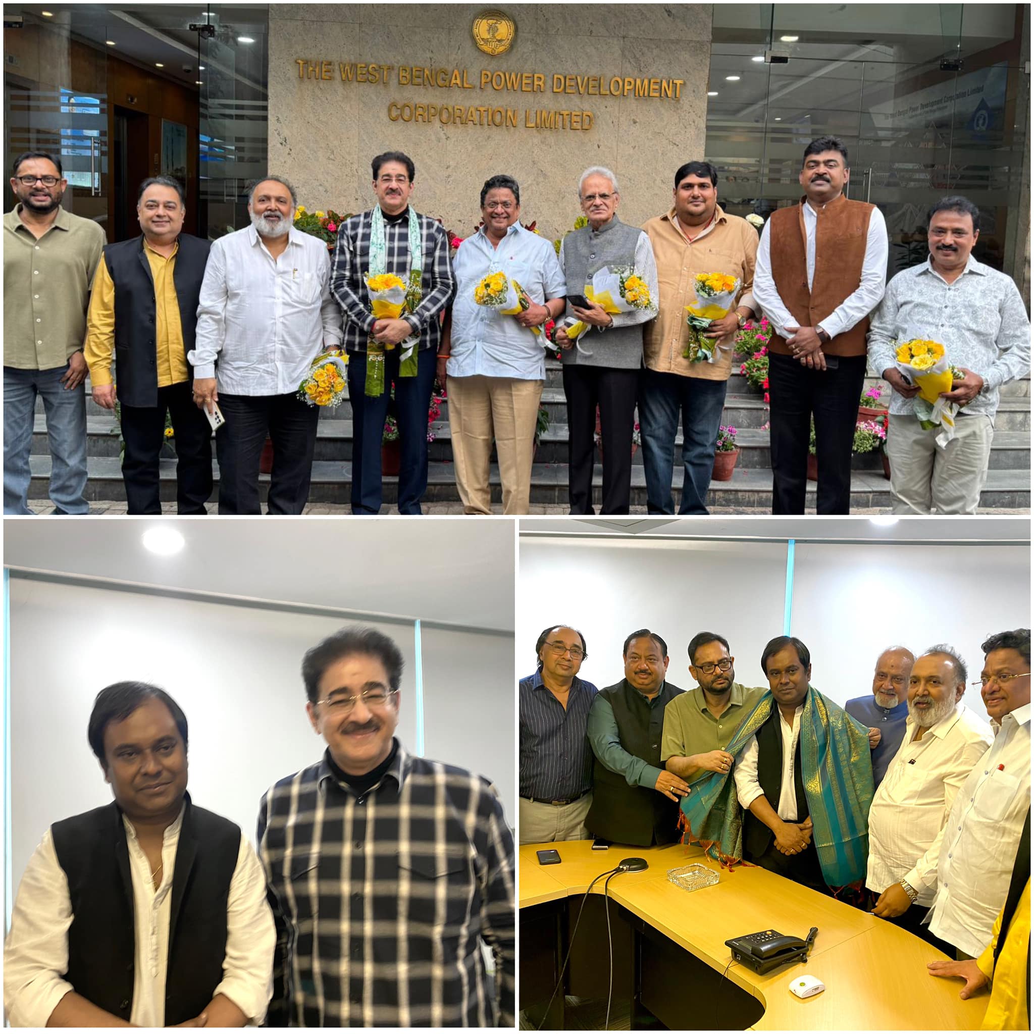 Film Federation of India Delegation Meets West Bengal Principal ...
