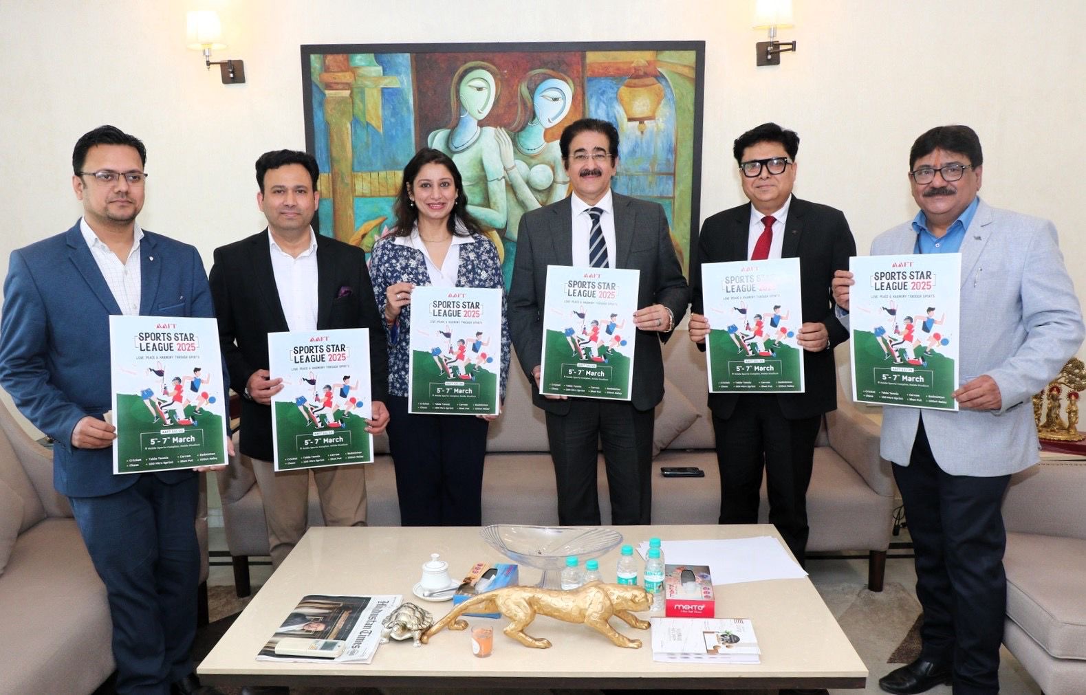 Poster of AAFT Sports Star League 2025 Released - Sandeep Marwah