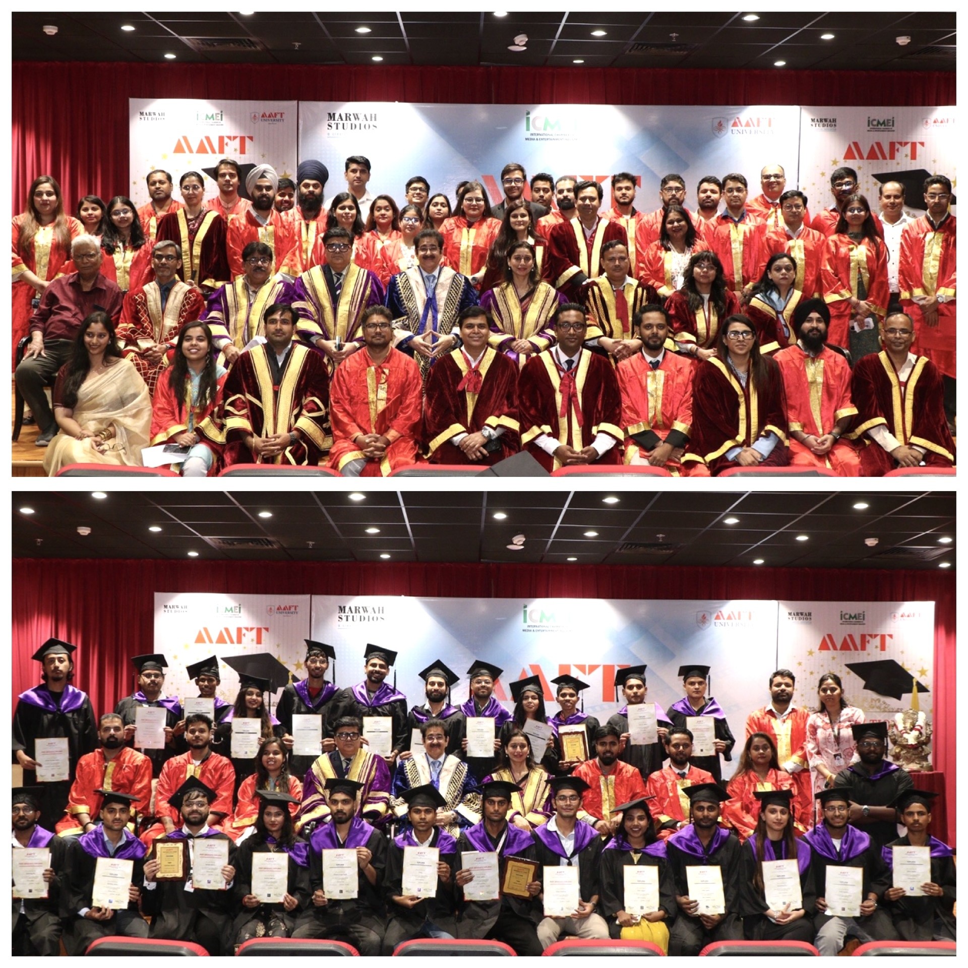 AAFT Celebrates Convocation of its 124th Batch - Sandeep Marwah