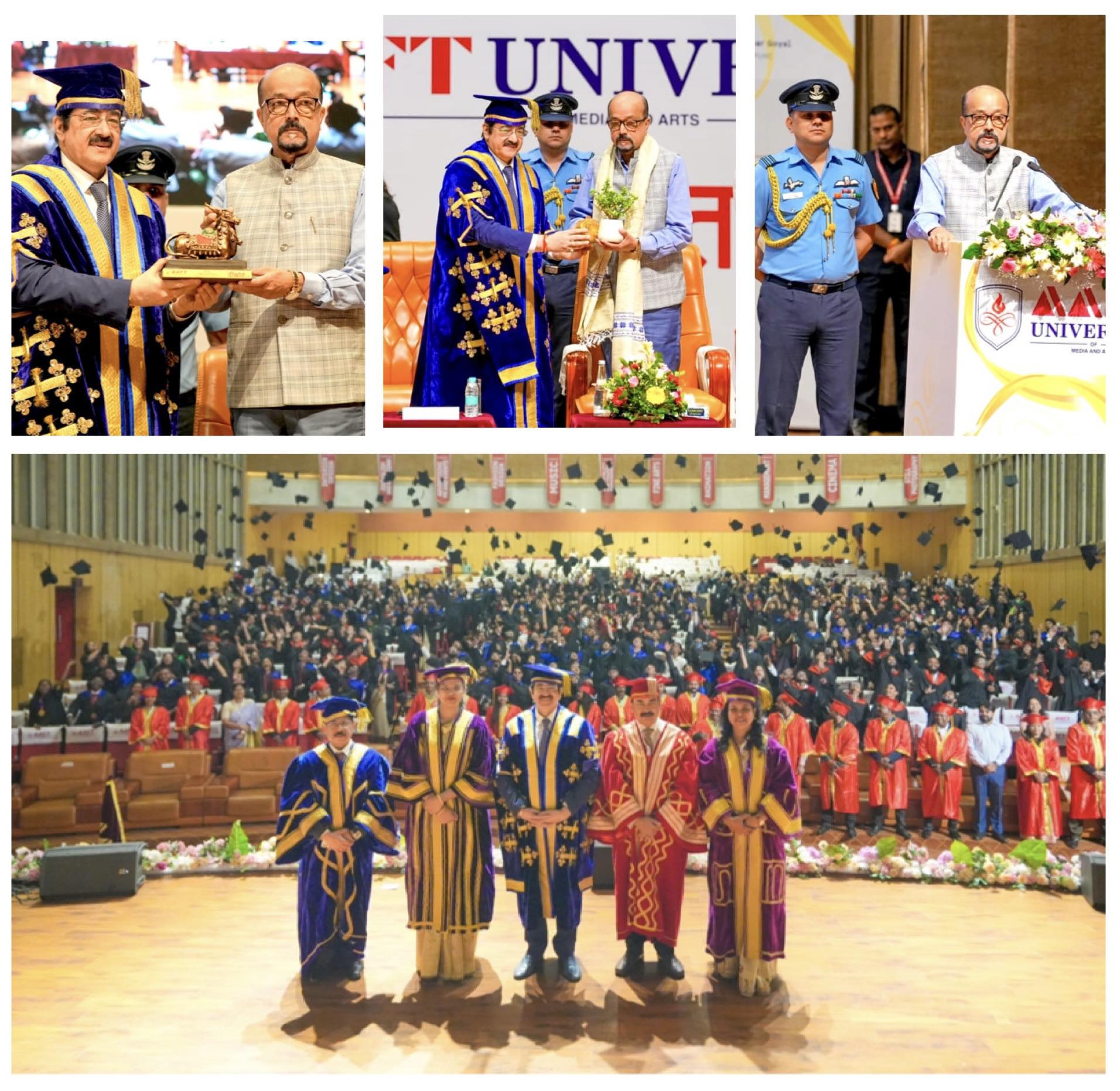 Governor H.E. Ramen Deka Presides Over a Grand and Global AAFT ...